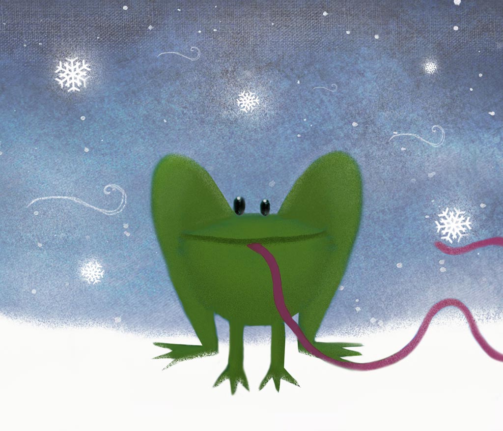 Frog snow - PS Brooks